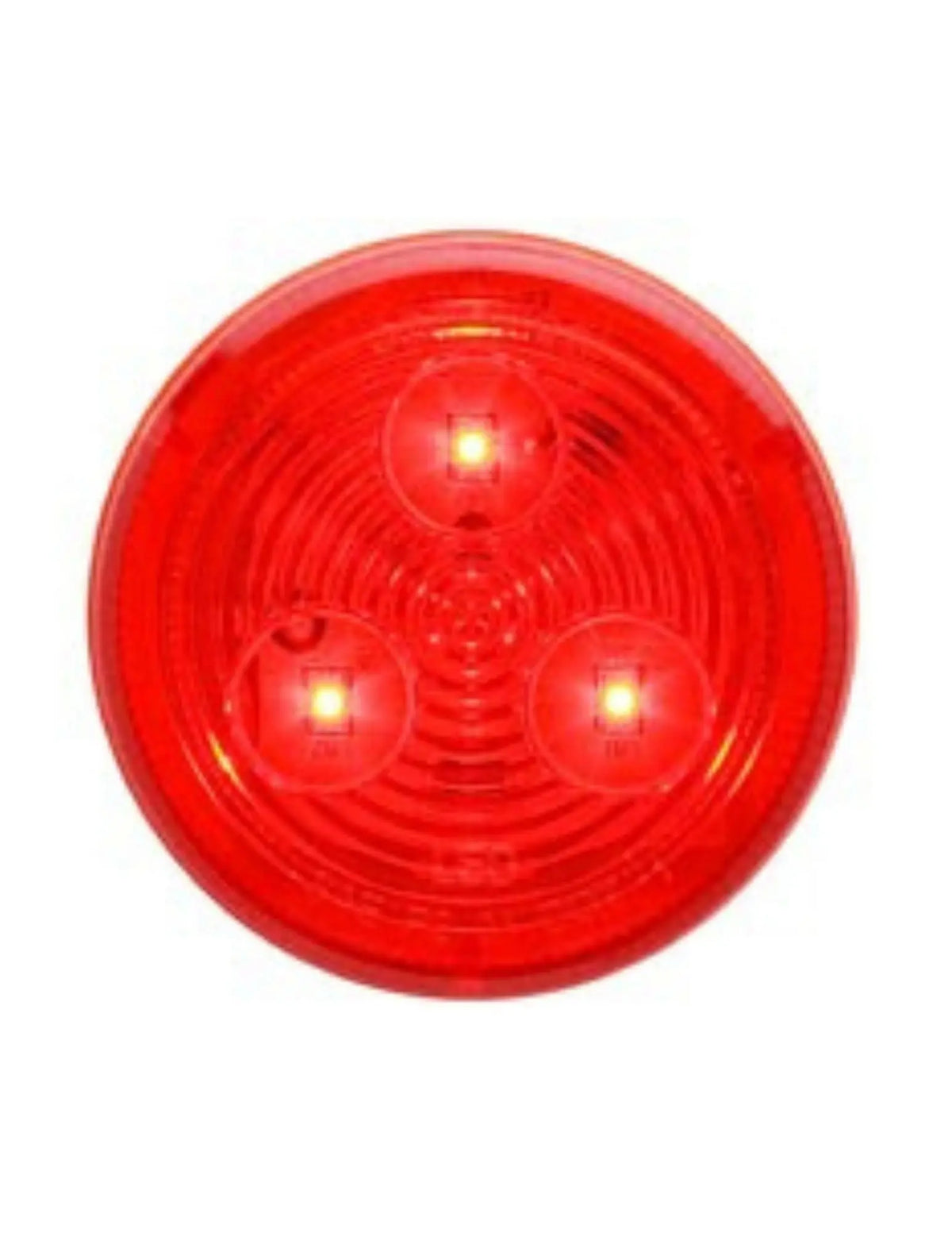 LAMP 2.5" ROUND RED MC OPTMC57RB - For Heavy Trucks - Buy Online in