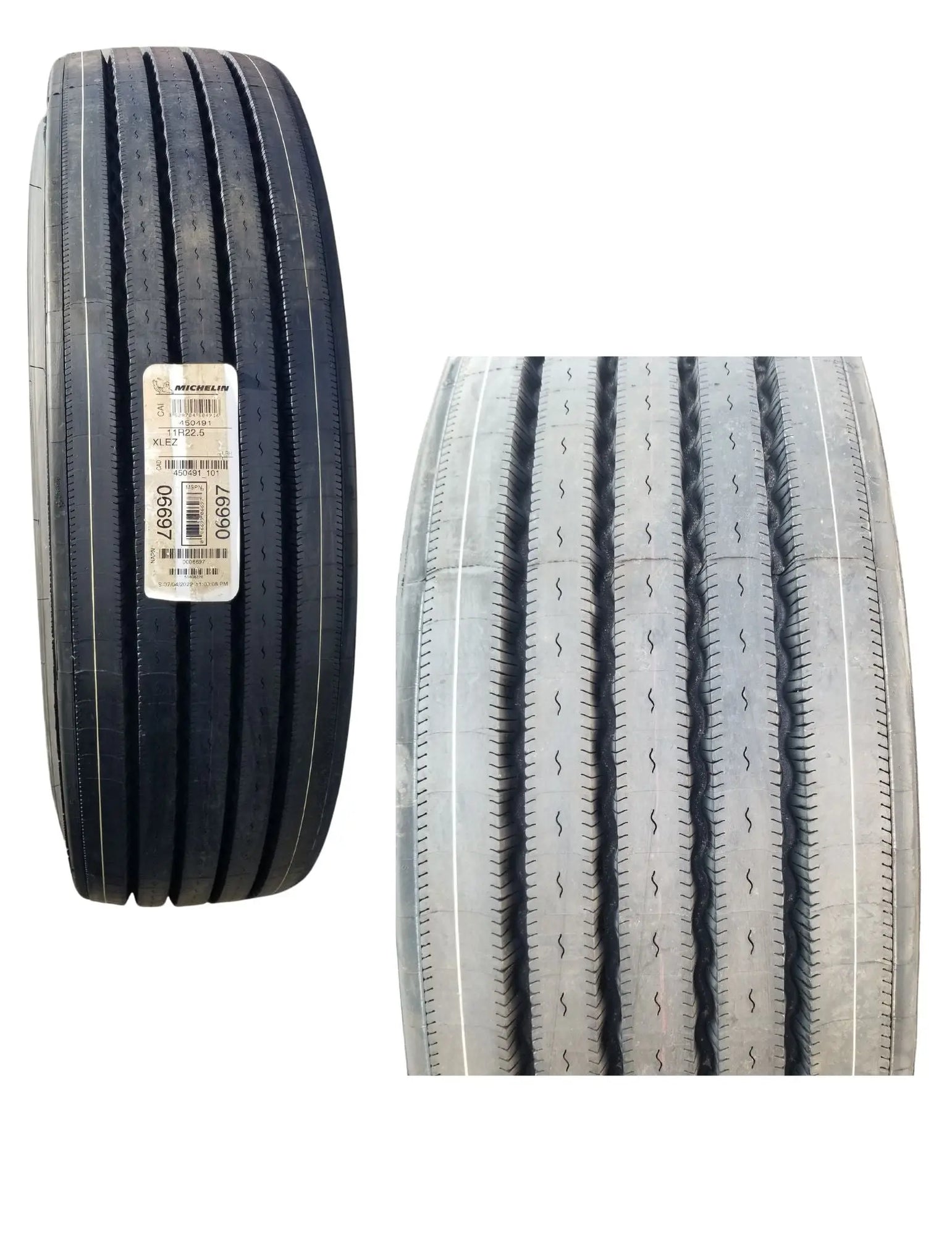 MICHELIN 11R22.5 XLEZ 06697 - For Volvo Heavy Trucks & More | Tristan